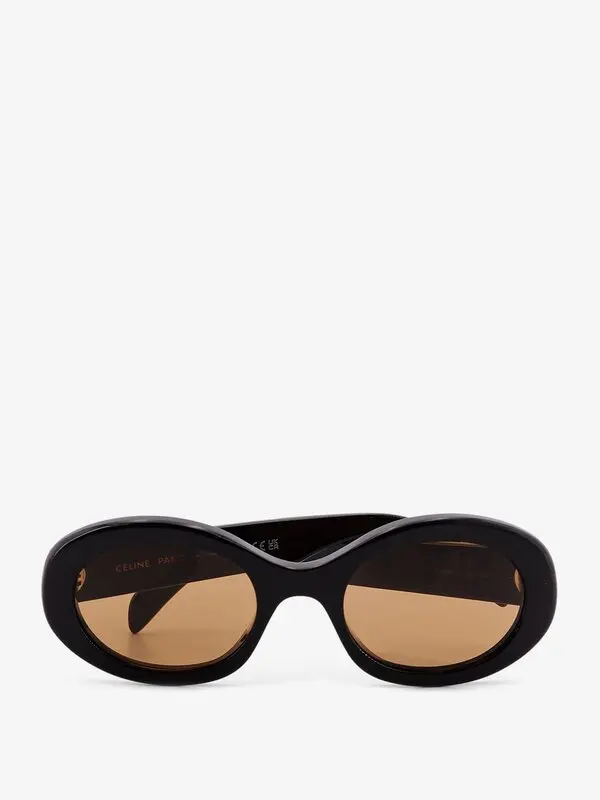 Celine Triomphe Acetate Sunglasses - Black