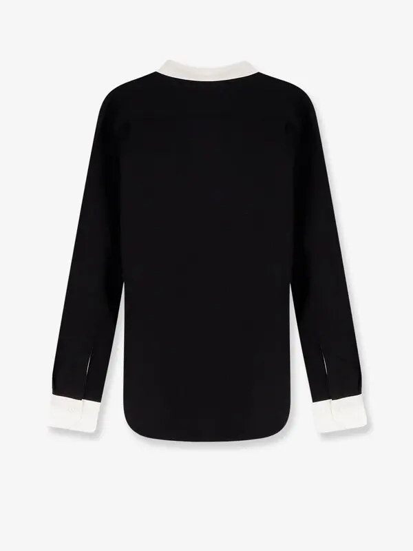 Celine Cotton Sweatshirt With Triomphe Embroidery