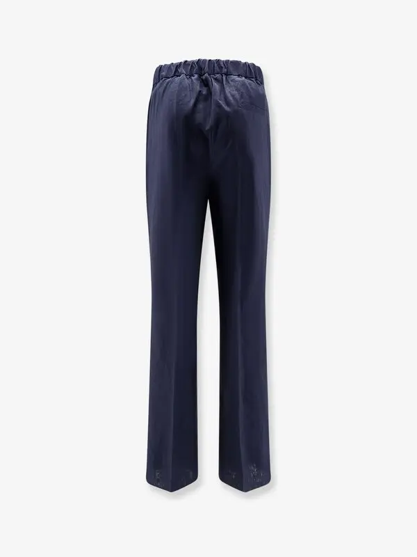 HEVO Linen And Viscose Trousers