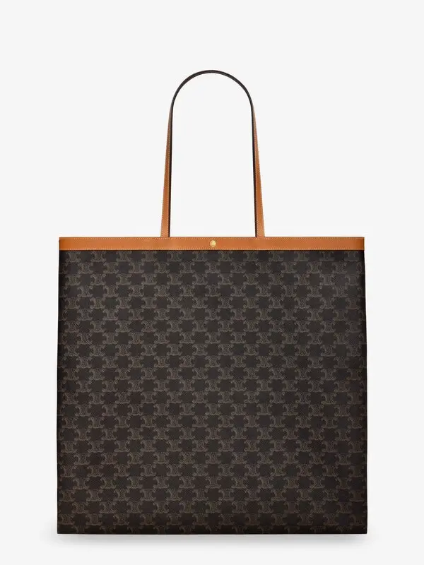 Celine Triomphe Fabric Shopper Bag