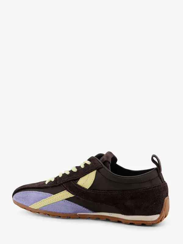ALOHAS Leather And Suede Sneakers