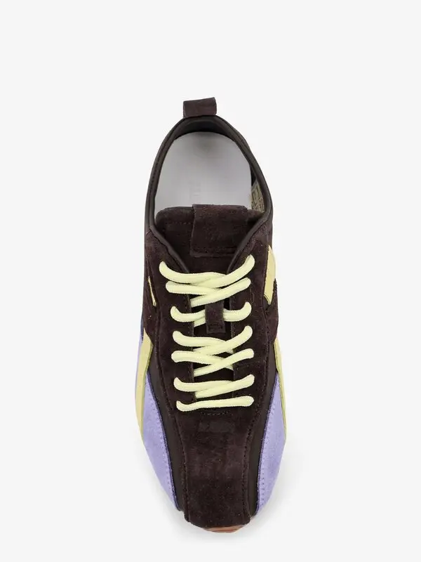 ALOHAS Leather And Suede Sneakers