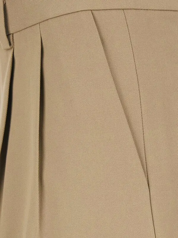 Celine Wool And Cotton Trousers
