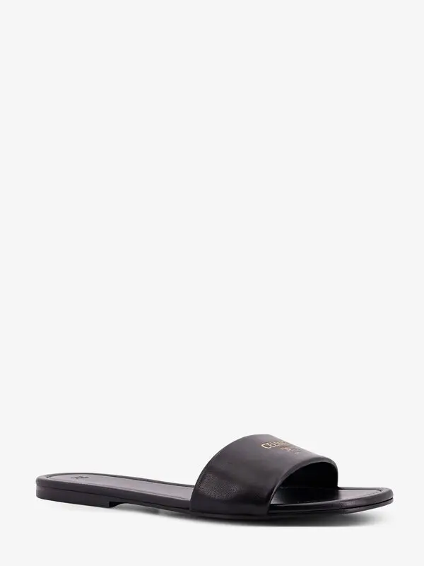 Celine Coast Mule Leather Sandals