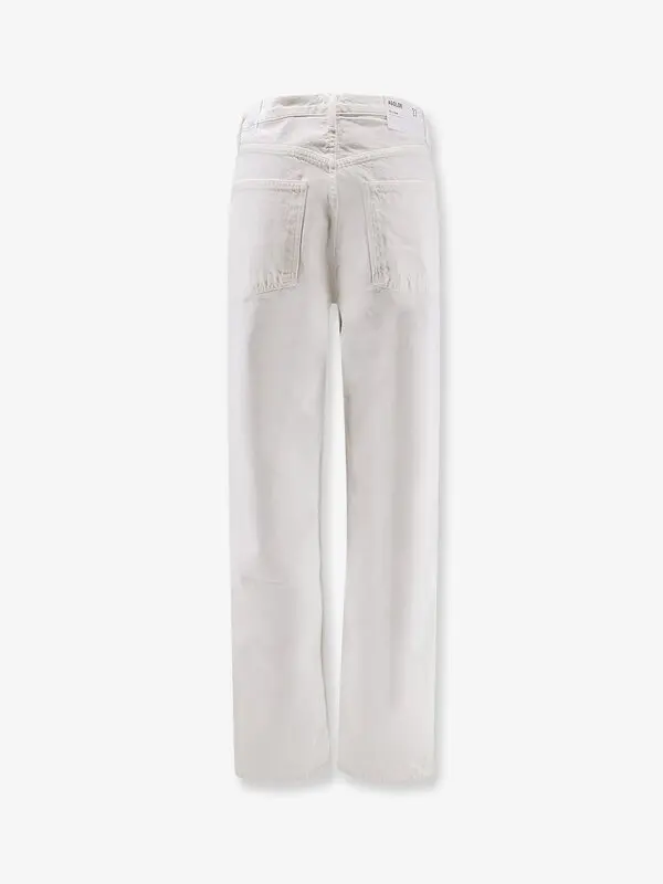 AGOLDE Straight Fit Regenerative Cotton Trousers