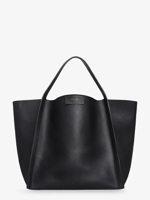 Celine Cube Leather Handbag - Black