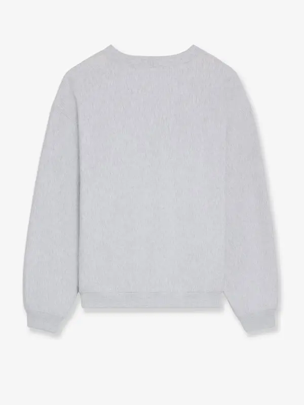 Celine Cotton Sweatshirt With Logo Print