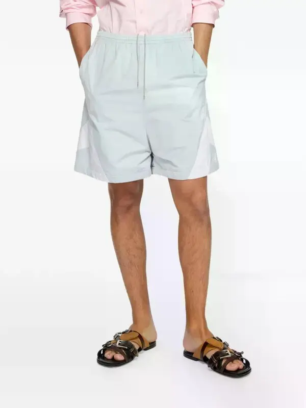Acne Studios Panelled Organic Cotton Shorts