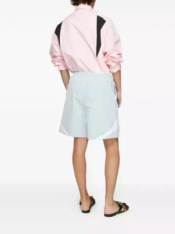 Acne Studios Panelled Organic Cotton Shorts