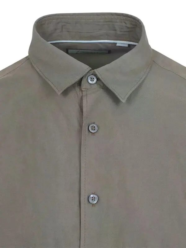 Canali Buttoned Shirt - Grey