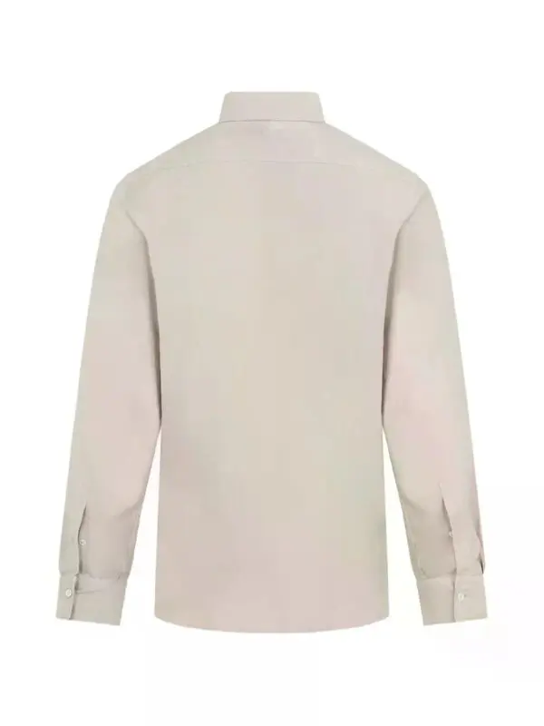 Canali Buttoned Shirt - Neutrals