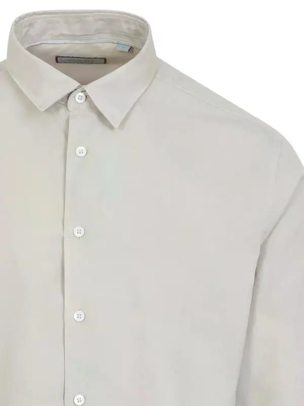 Canali Buttoned Shirt - Neutrals