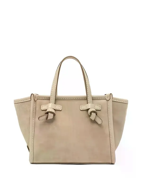 GIANNI CHIARINI Mini Miss Marcella Knot-detail Tote Bag