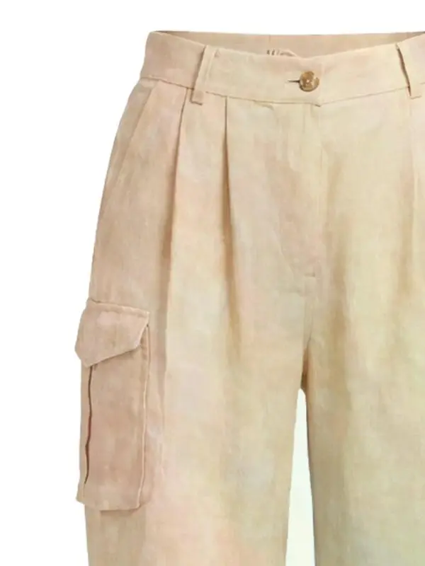 Elie Saab Cargo Linen Trousers