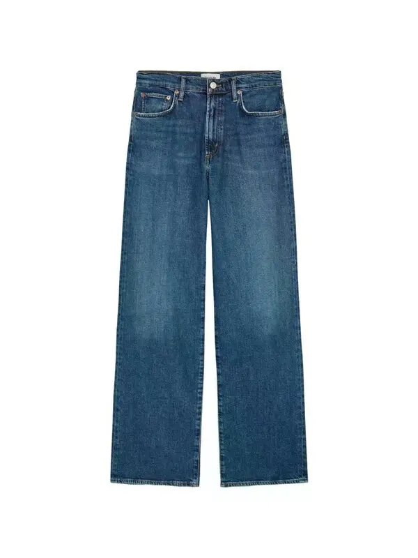 AGOLDE Harper Wide-leg Jeans - Blue