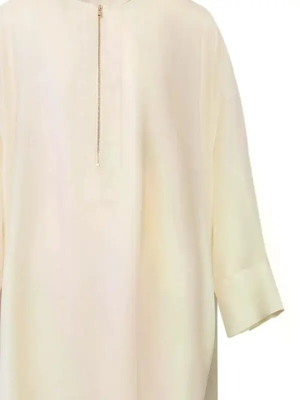 Fabiana Filippi Zip Asymmetric Midi Dress