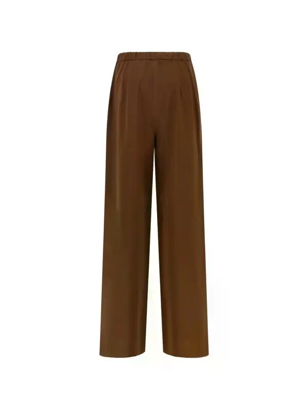 Max Mara Cortone Elasticated-waistband Trousers - Brown