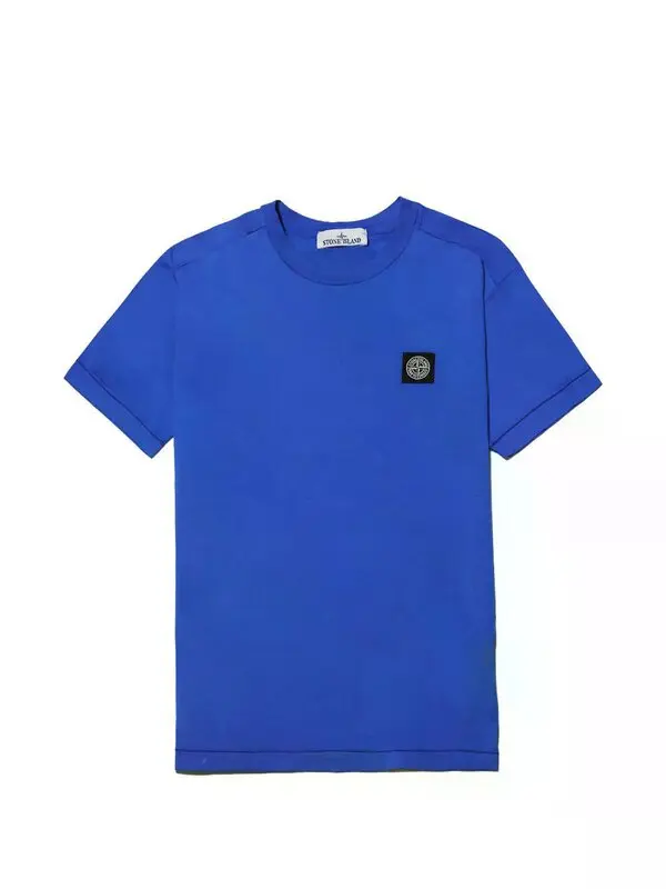 Stone Island Logo-patch T-shirt - Blue