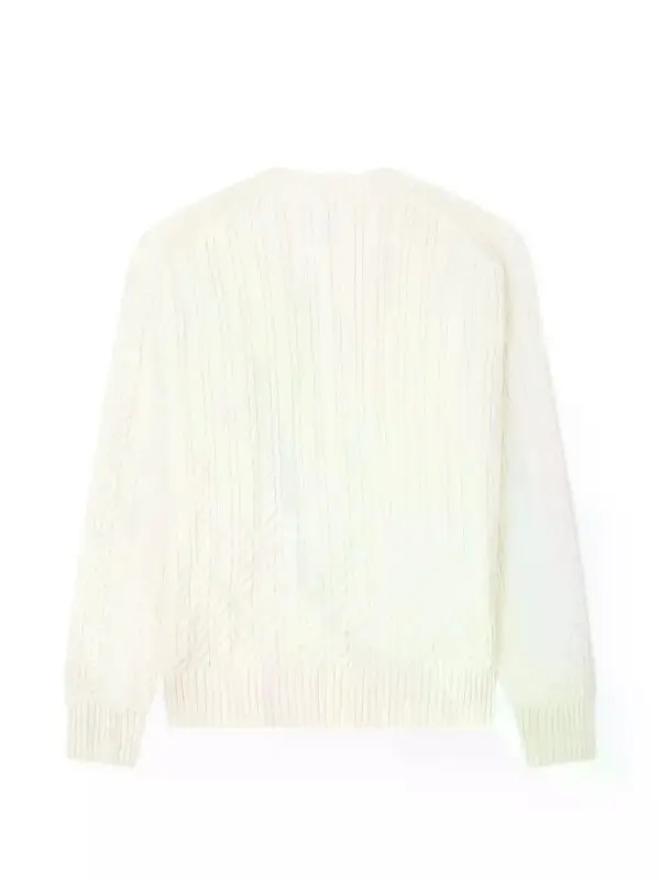 Kenzo Boke Flower Cable-knit Sweater