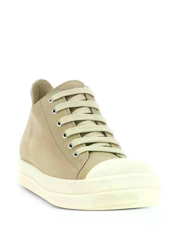 Rick Owens Lace-up Toe-cap Sneakers - Neutrals
