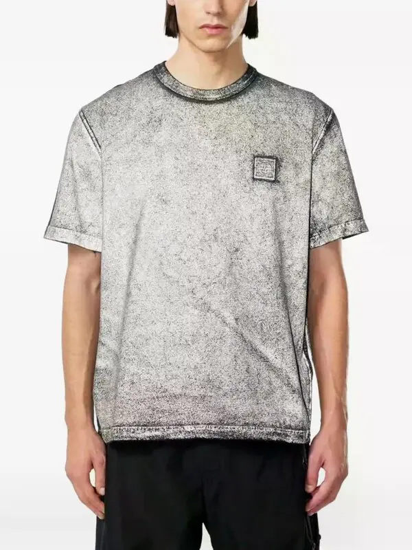 Stone Island Reflective Cotton T-shirt