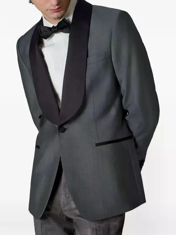 Paul Smith Shawl-collar Blazer - Grey
