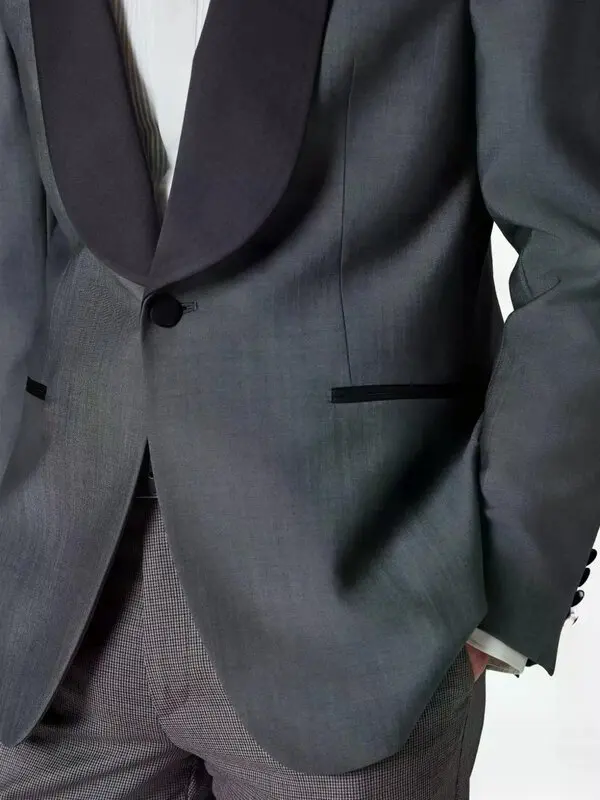 Paul Smith Shawl-collar Blazer - Grey