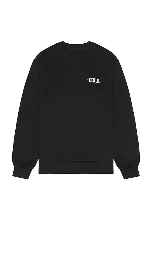 BORN X RAISED Unconditional Love Crew Neck Sweatshirt