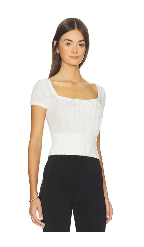 Majorelle Denise Short Sleeve Sweater