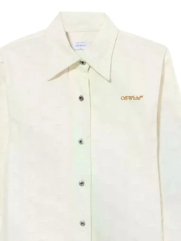 Off-White Star-jacquard Shirt Jacket