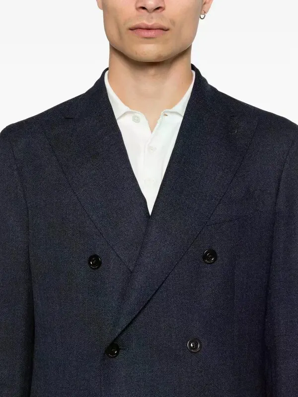 Boglioli Double-breasted Pocket Jacket