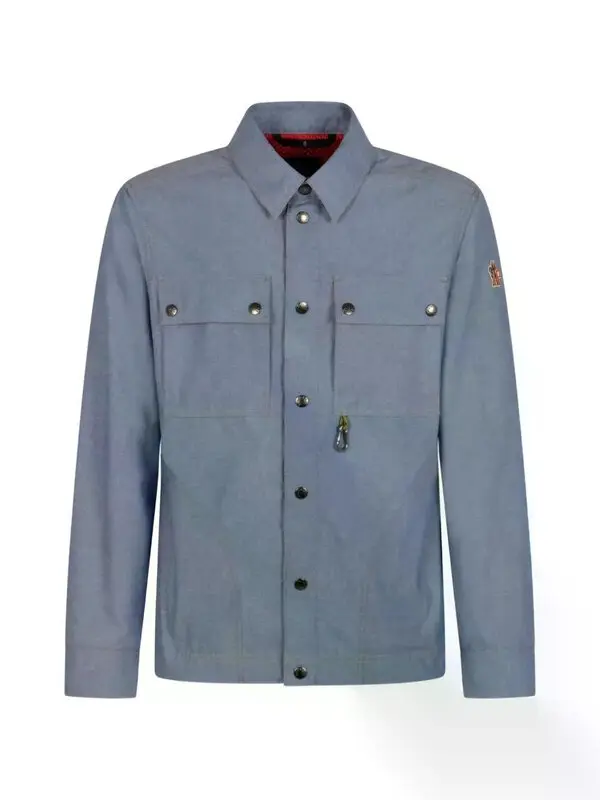 Moncler Chambray Long Sleeve Shirt