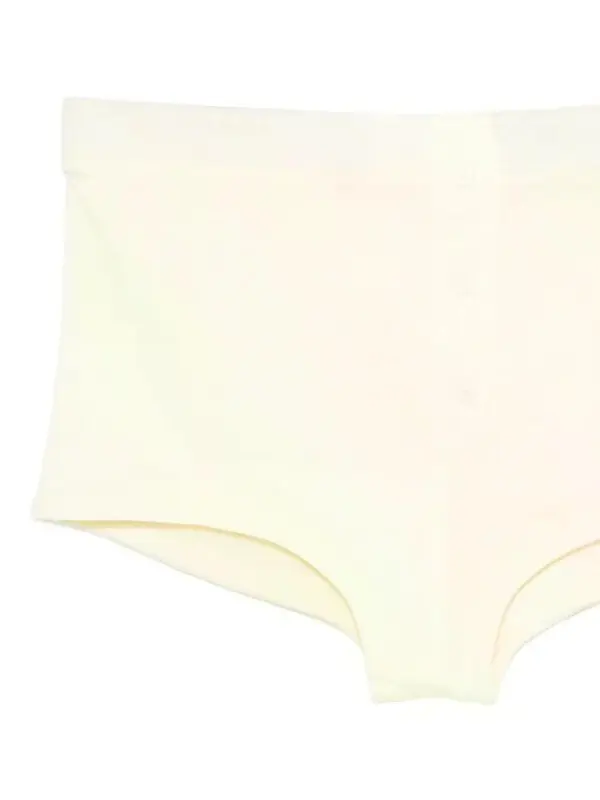 ENTIRE STUDIOS Booty Buttoned Mini Shorts