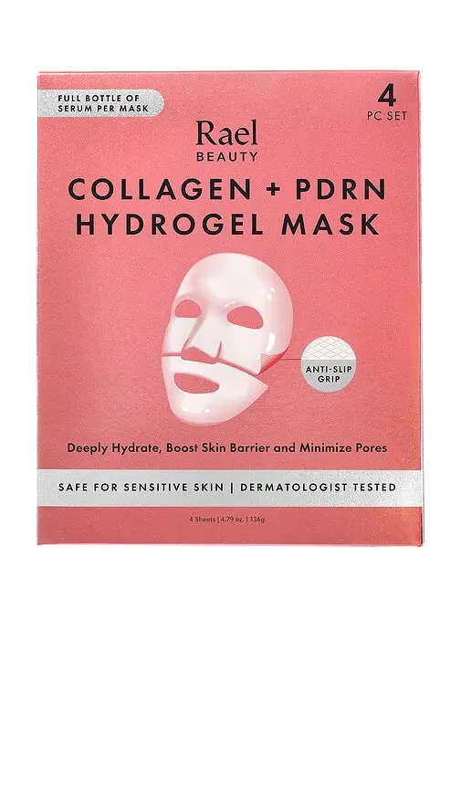 RAEL Collagen Pdrn Hydrogel Mask 4 Count - N,a