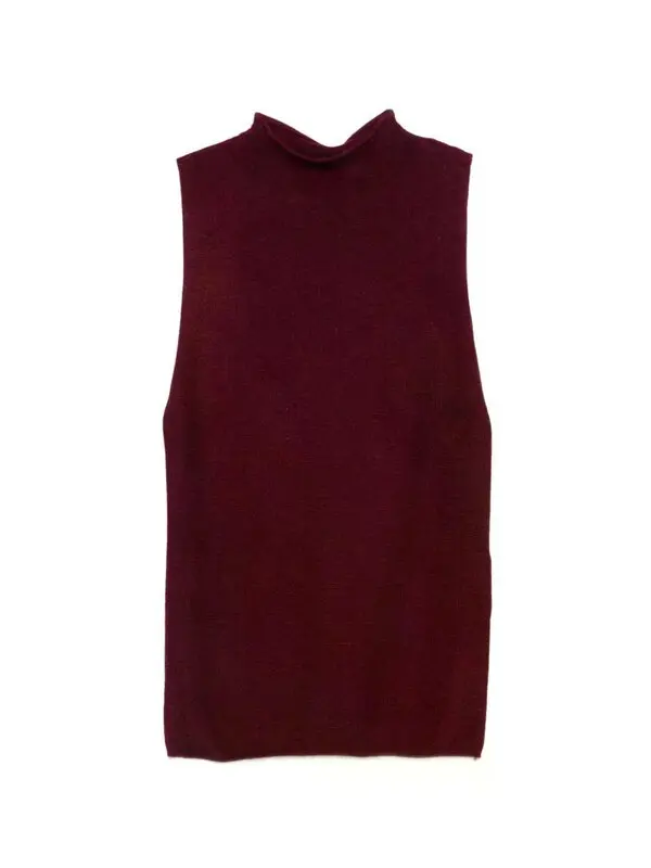 Eric Bompard Knitted Sleeveless Top