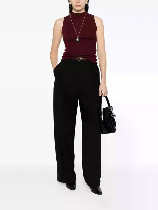 Eric Bompard Knitted Sleeveless Top