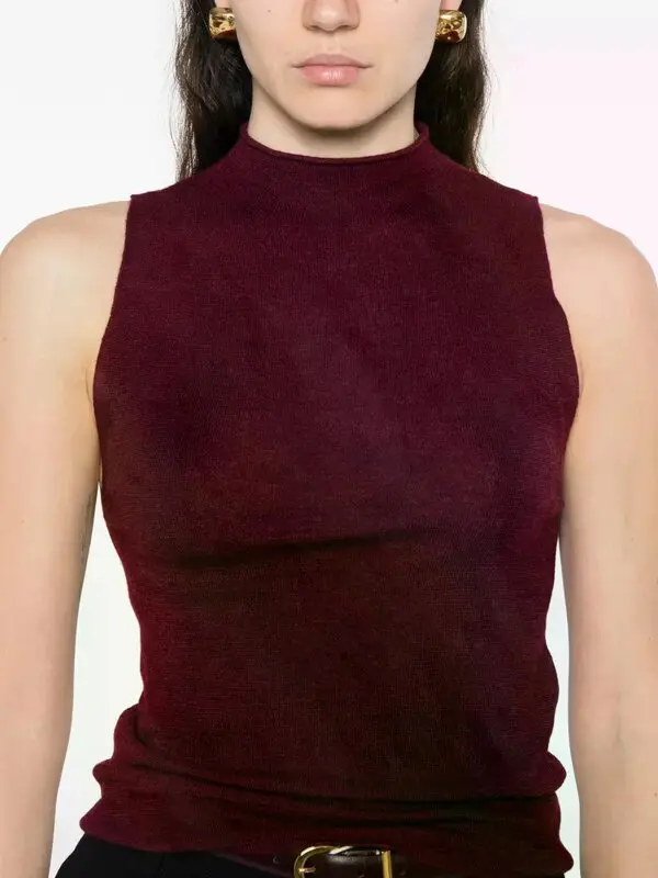 Eric Bompard Knitted Sleeveless Top