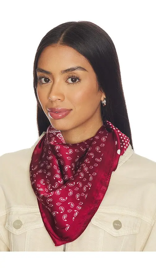 LOVERS AND FRIENDS Lucia Scarf - Red