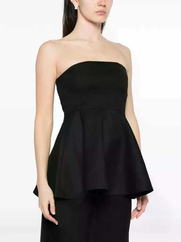 GESTUZ Strapless Fit Flare Top