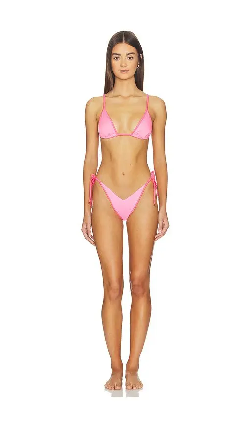 MAAJI Taffy Ginger Triangle Bikini Top
