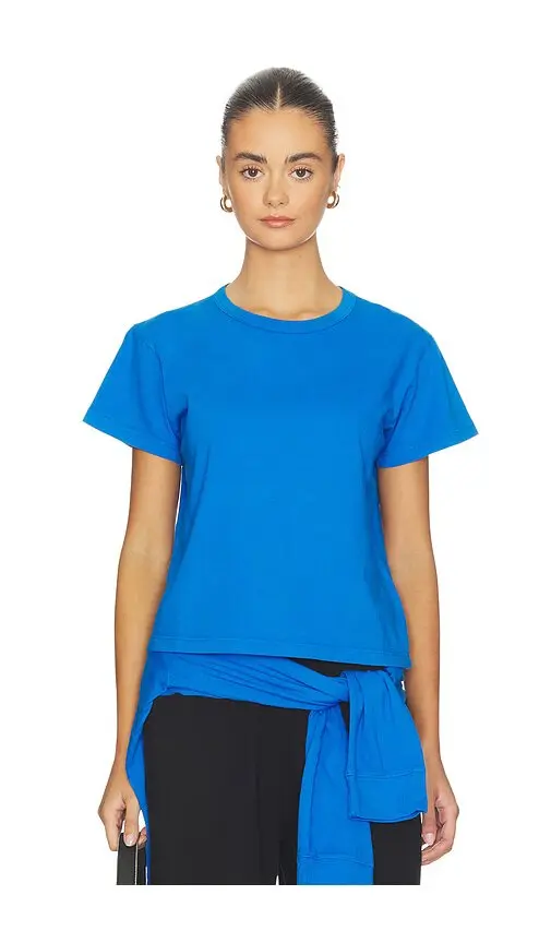LESET The Margo Tee In Royal - Leset Blue