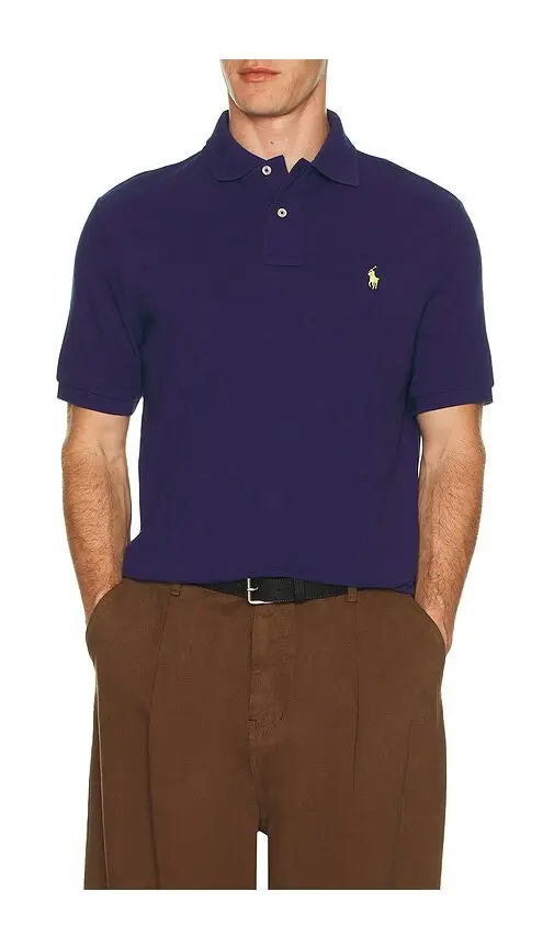 Polo Ralph Lauren Short Sleeve Mesh Polo In Royal - Fall Royal