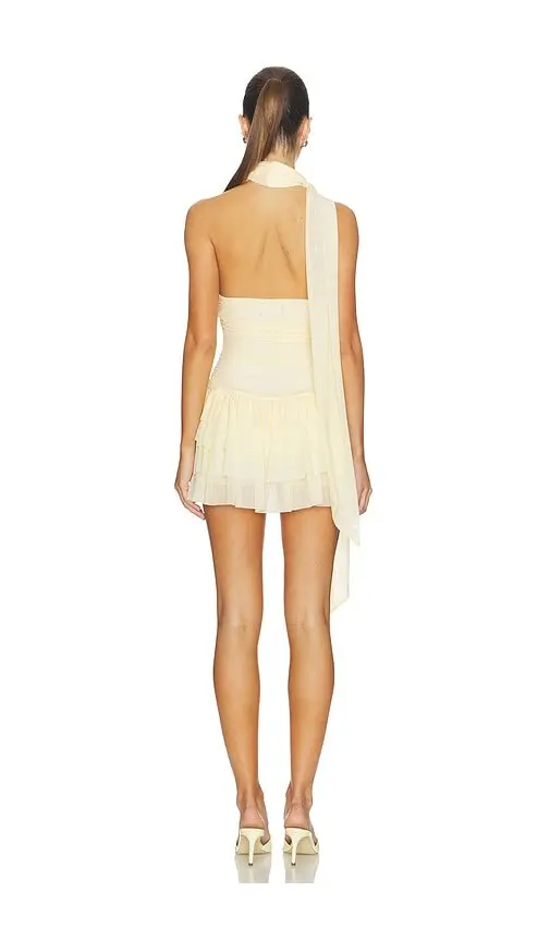 Majorelle Luna Romper In Lemon