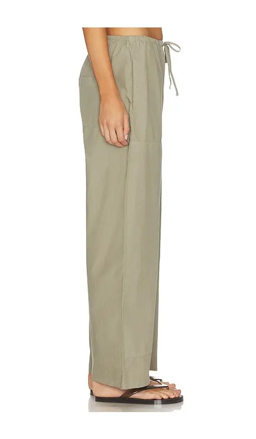 LESET Kyoto Carpenter Pant In Sage