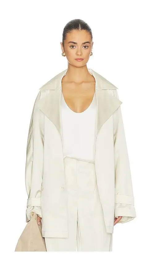 LOVERS AND FRIENDS Denver Jacket In Ivory