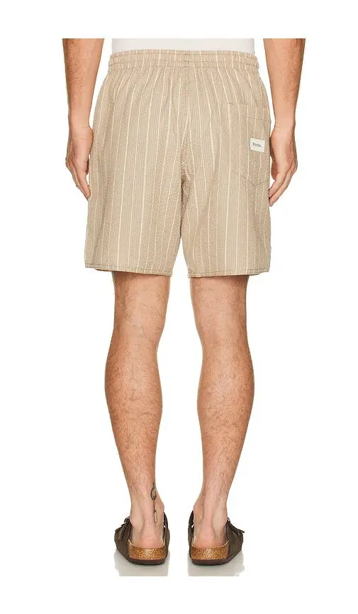 RHYTHM Seersucker Stripe Jam Shorts