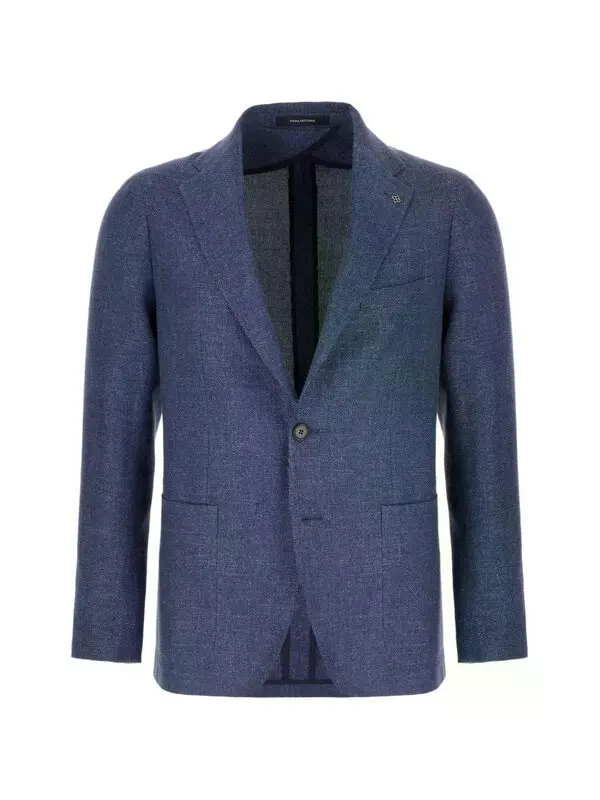 Tagliatore Single-breasted Blazer - Blue