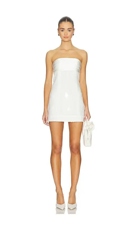 Retrofete Chentari Mini Dress - White