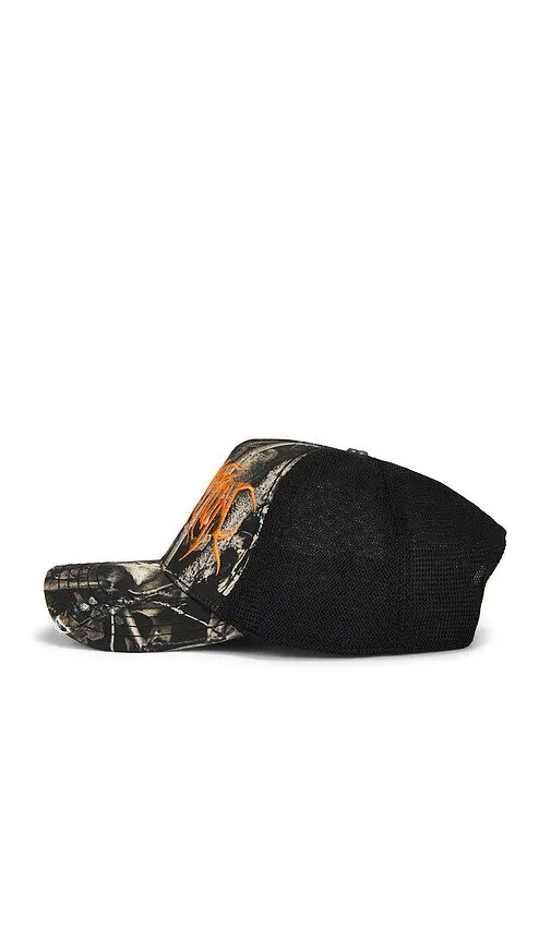 AFFLICTION Skull Tree Hat In Grey