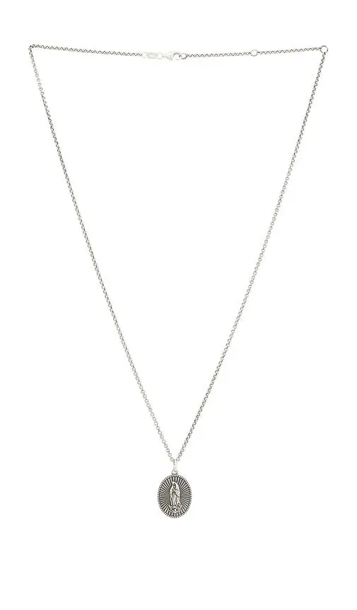 SERGE DENIMES Guadelupe Necklace In Metallic - Silver